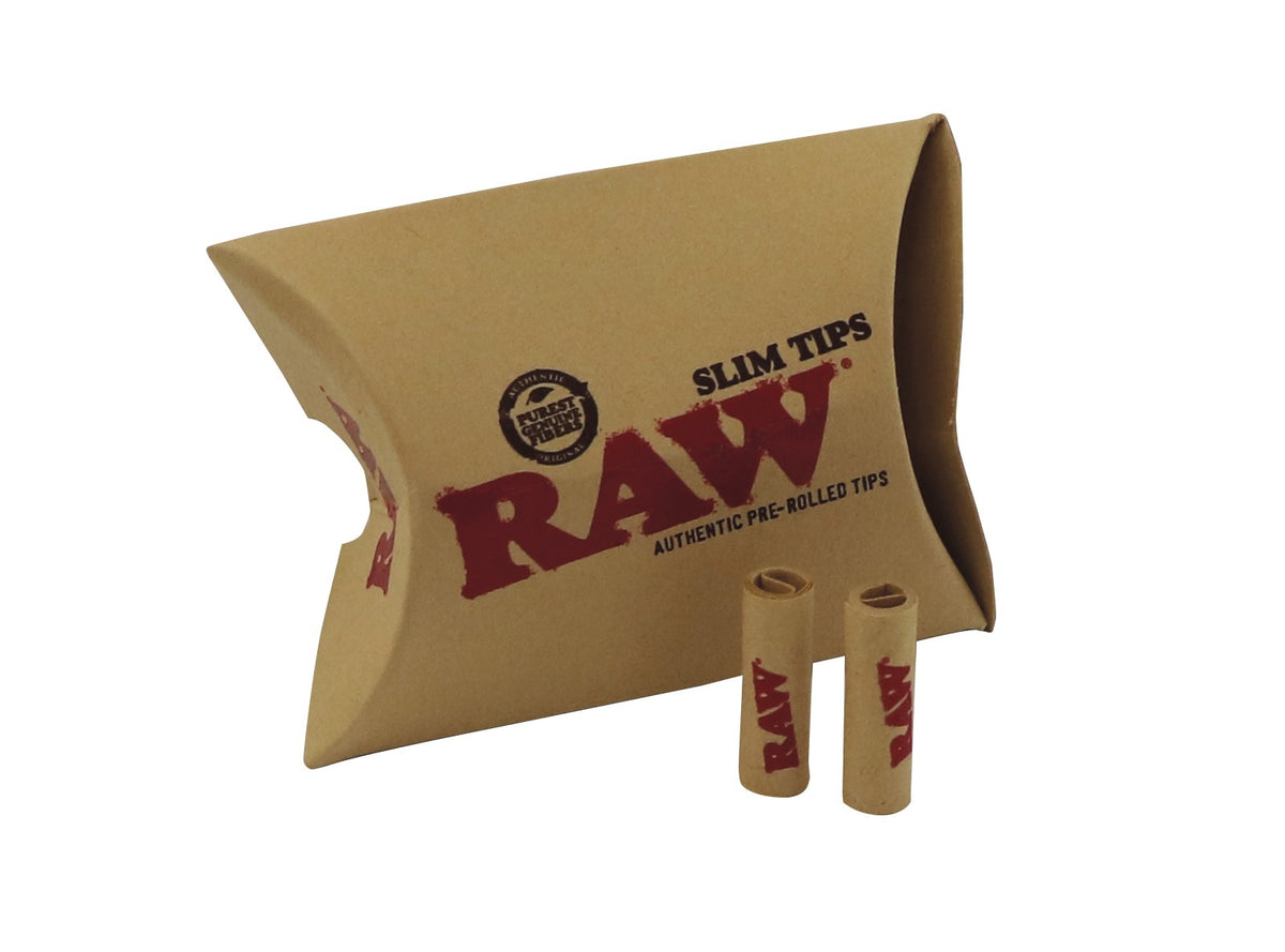 raw pre rolled slim tips